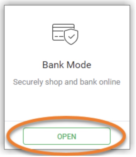 Protect yourself and your cash by using Bank Mode
