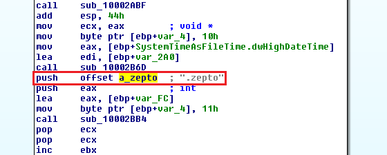 Zepto ransomware now introduces new features to better encrypt your files
