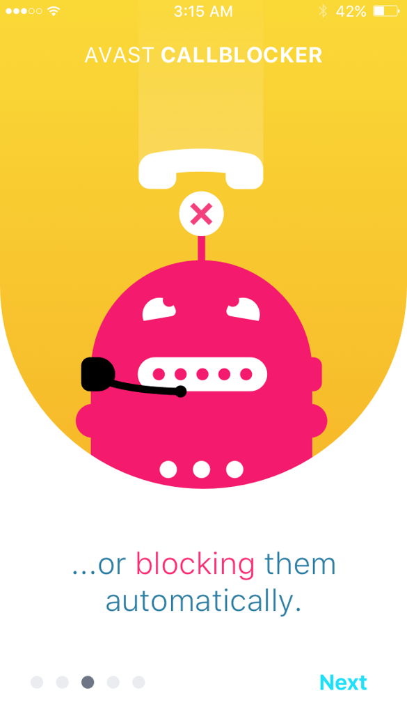 Avast’s new Call Blocker app helps users avoid unwanted calls