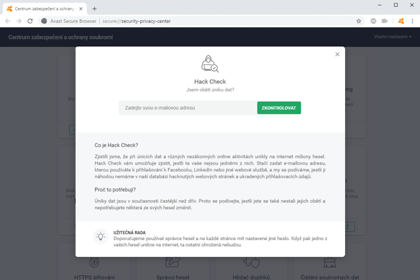 Aspen, nejnovější verze prohlížeče Avast Secure Browser, vám nabídne bezpečnější surfování