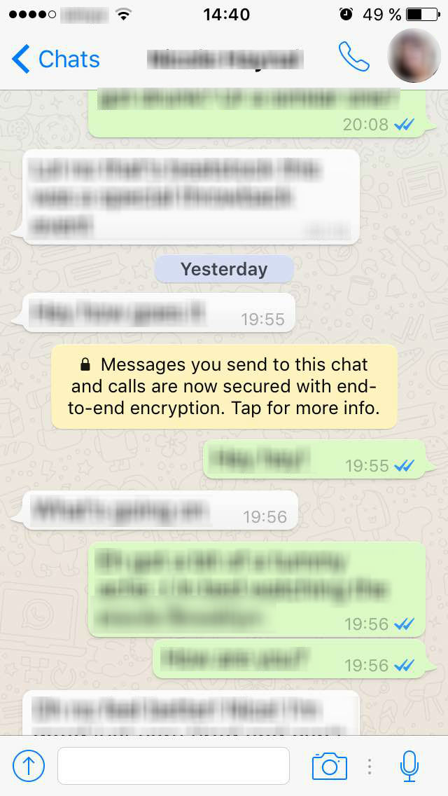 What WhatsApp’s new end-to-end encryption means for you