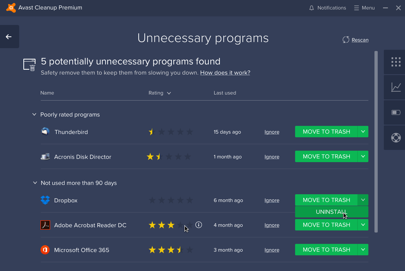 Cleanup for PC declutters and improves performance | Avast