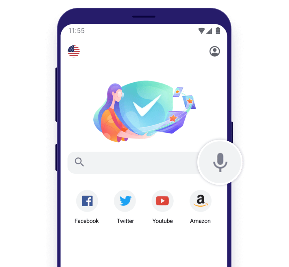 Browse the internet with your voice